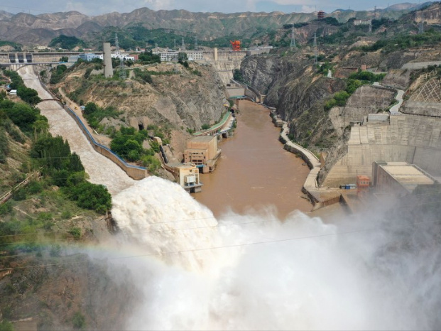 China's Yellow River sees sixth flood this year