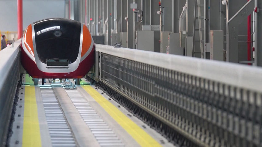 China's high temperature superconducting maglev transportation system ...