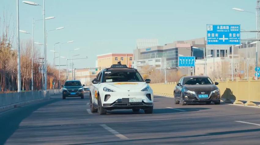 Commercial driverless cars on the roads in Beijing
