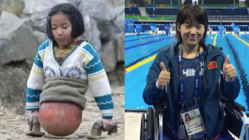 From 'Basketball Girl' to competitive swimmer