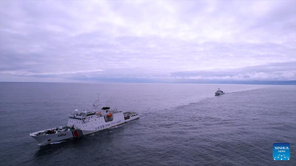 Chinese, Russian coast guards jointly inspect North Pacific high sea ...