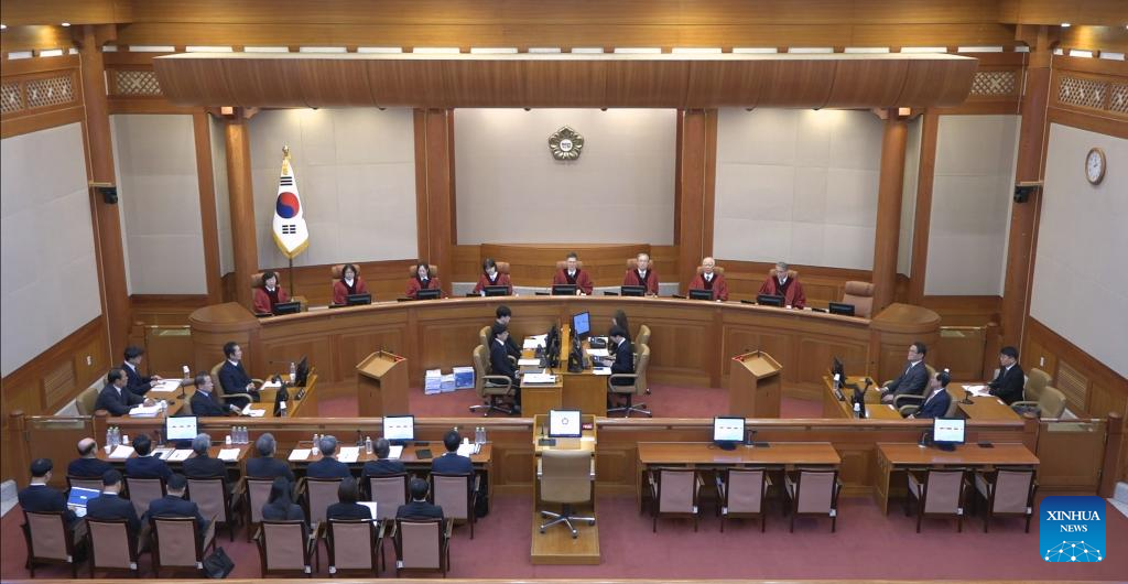 S. Korea's constitutional court holds 2nd hearing for president Yoon's ...
