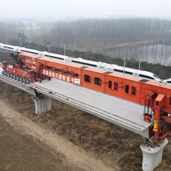 High-speed railway linking Shanghai, Nanjing and Hefei under construction