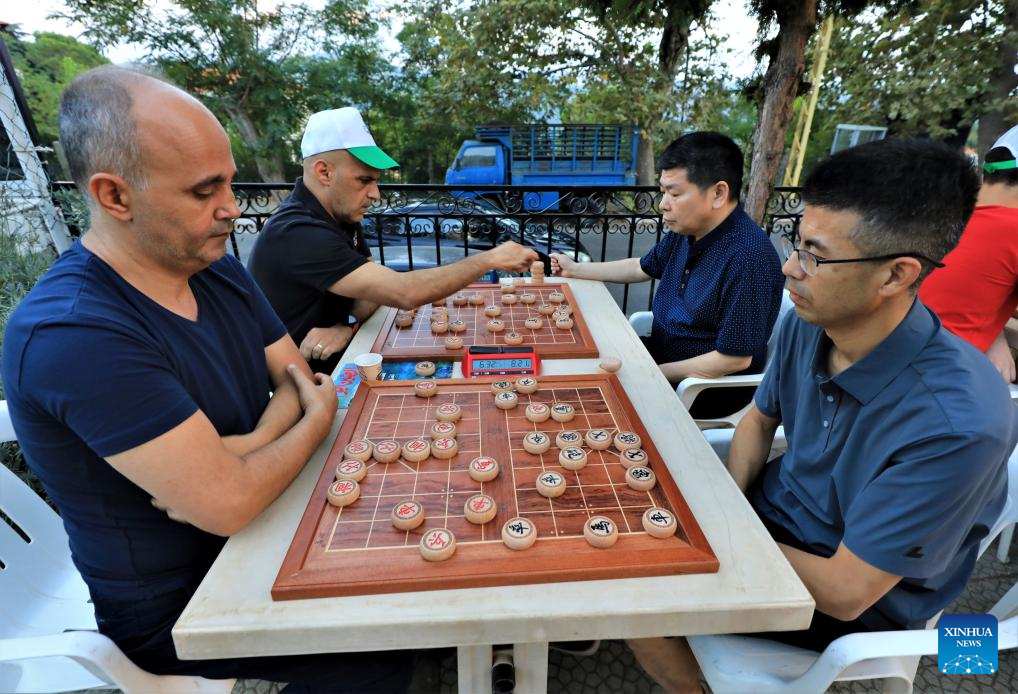 Lebanese youth develop increasing interest in Chinese chess