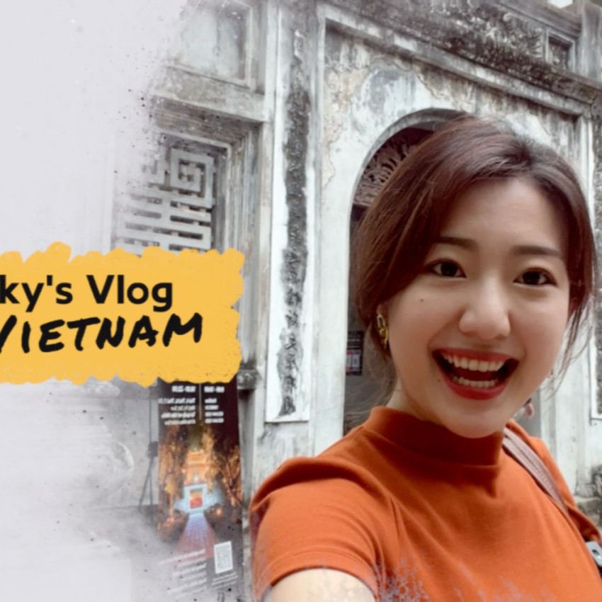 Vicky's Vlog in Vietnam: Finding Chinese elements in Hanoi