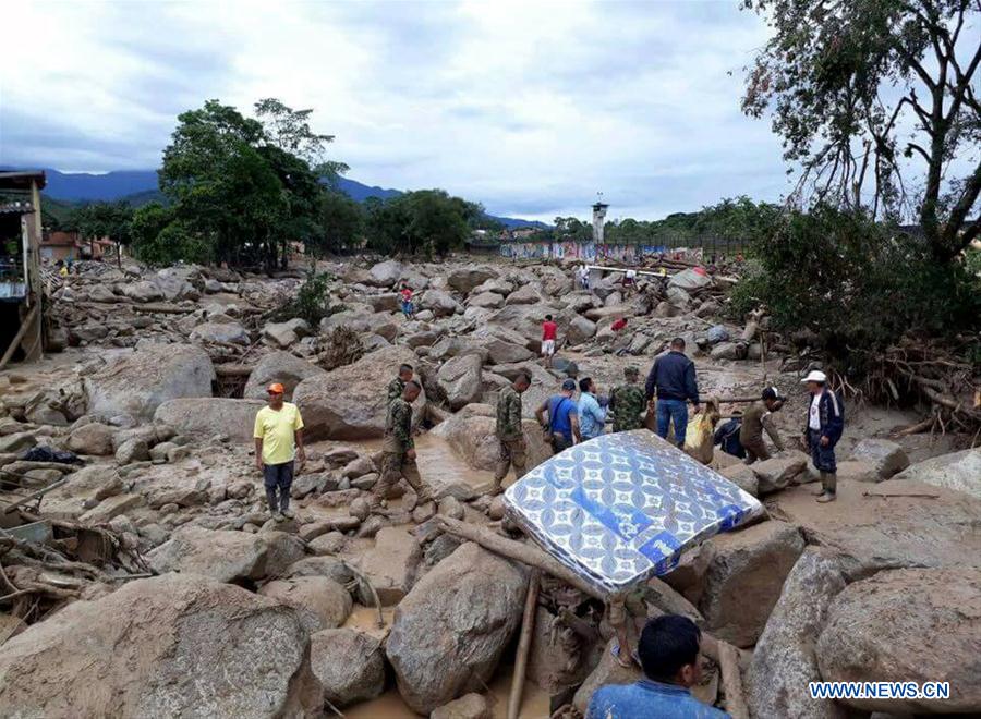 Death toll from Colombia landslide hits 34