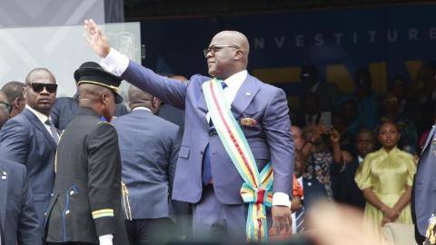 Felix Tshisekedi sworn in as DR Congo president for new term