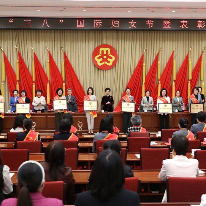 Chinese female role models honored ahead of International Women's Day