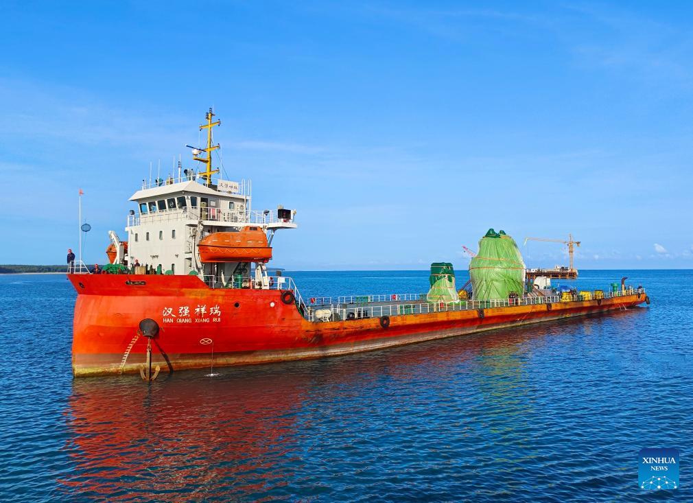 Construction of Linglong One in Hainan goes moothly