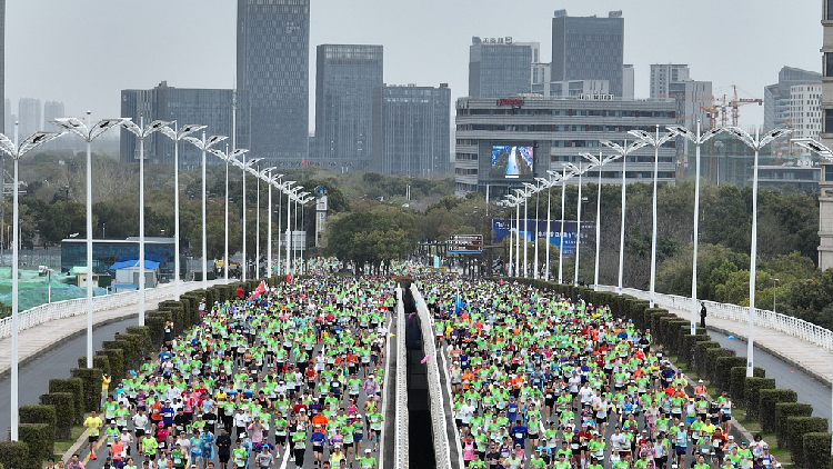 China's 'Super Marathon Weekend' on full display in fleeting spring