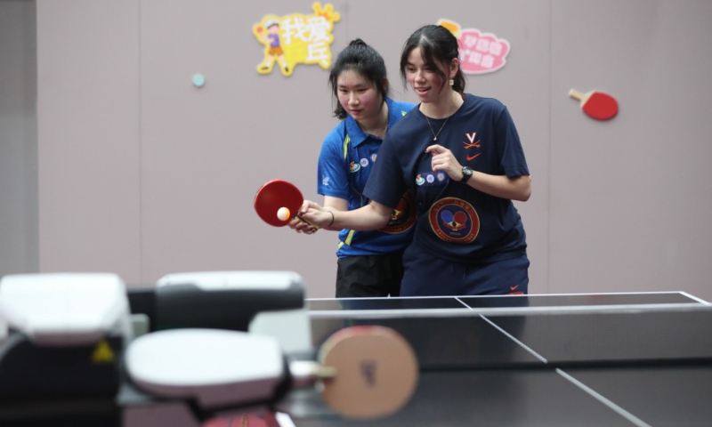Gen-Z Chinese, US players gain friendship in ping-pong match, add a ...