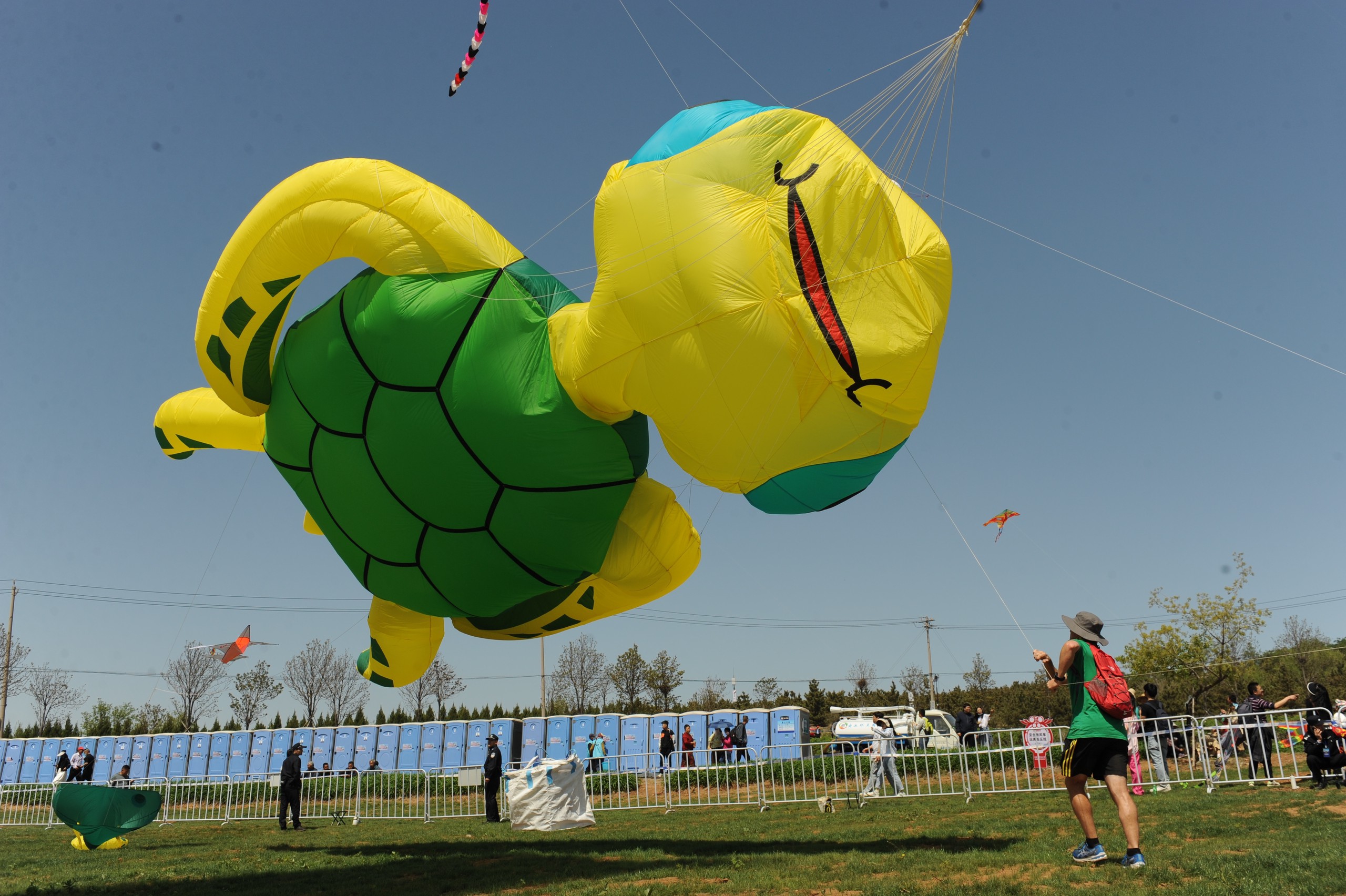 World Kite Championship colors the skies over China's kite capital