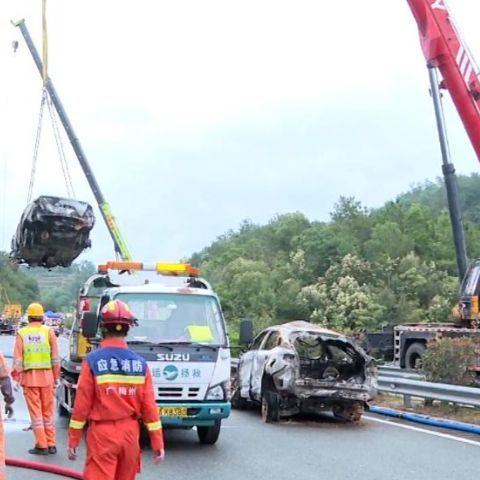 Rescue underway as 24 people confirmed dead in Meizhou expressway cave-in