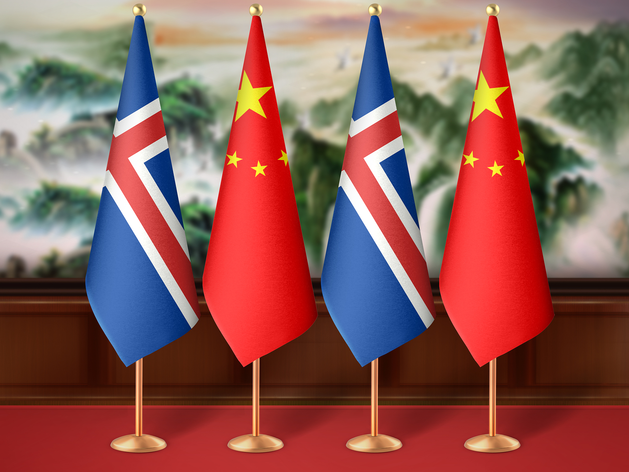 Xi congratulates Tomasdottir on election as president of Iceland