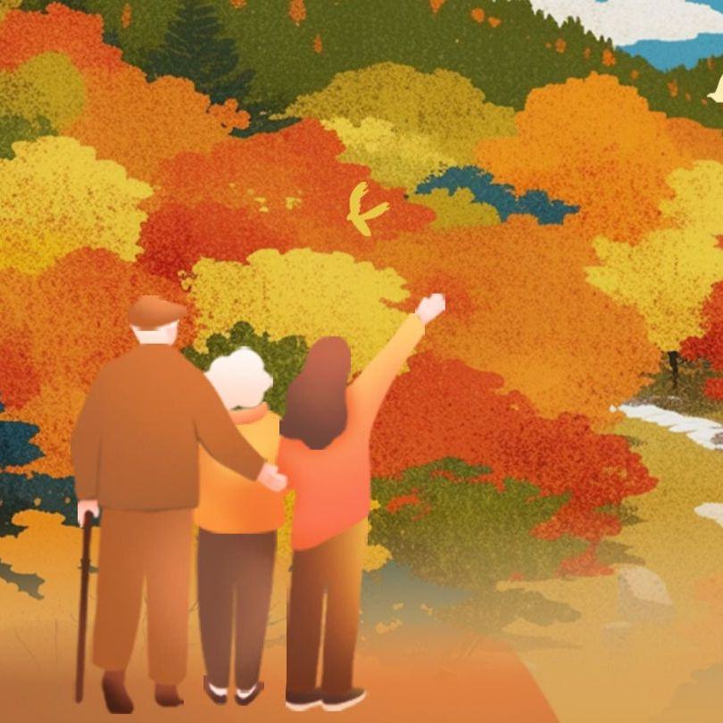 Respecting the elderly, a traditional Chinese family virtue