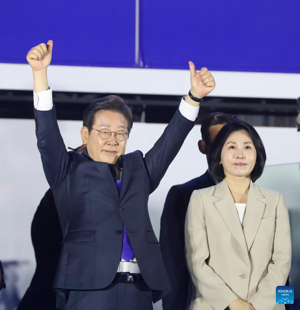 Lee Jae-myung sworn in as S. Korea's new president