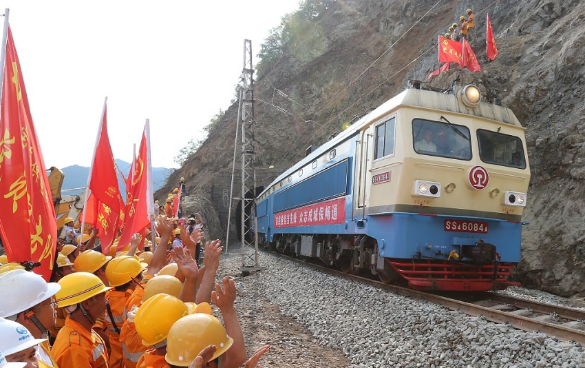 Baocheng railway service fully restored