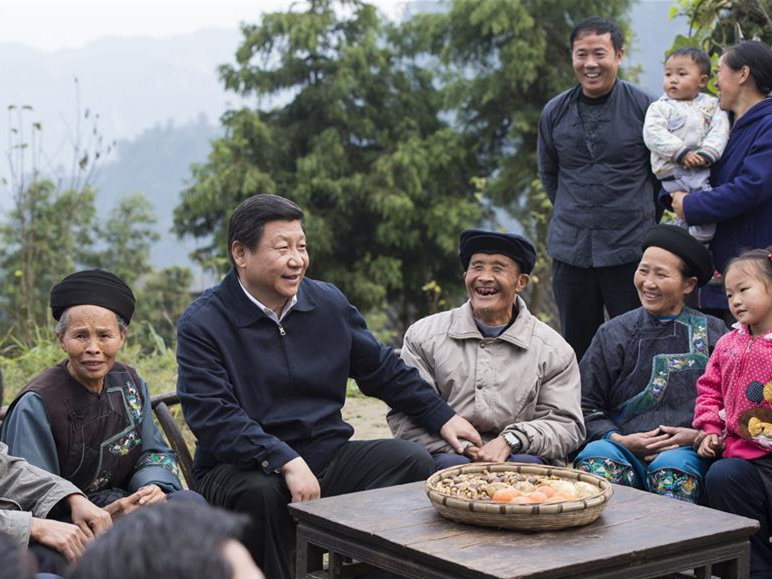 General Secretary Xi Jinping and his 'farmer brothers'
